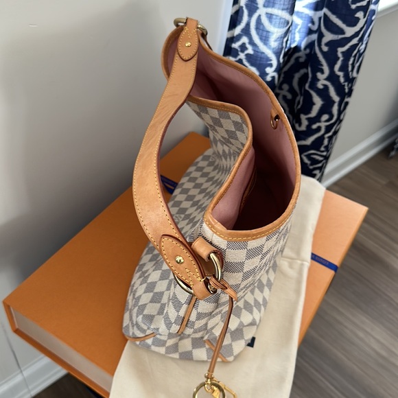 Louis Vuitton | Bags | Delightful Mm In Damier Azur Canvas | Poshmark